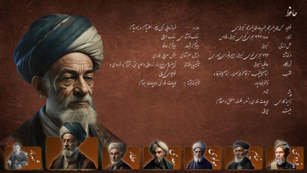 پاورپوینت هفت شاعر برجسته ایرانی (21059) ⚡ دیجی پاورپوینت